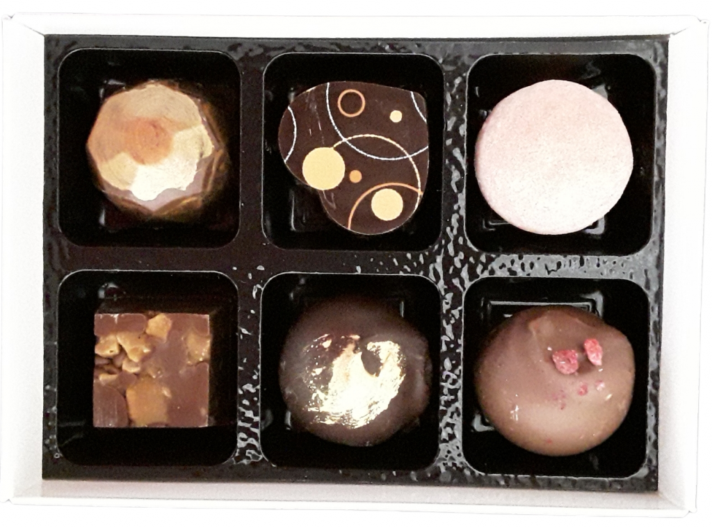 Box of 6 Chocolates – Baravelli's – Artisan Chocolatier